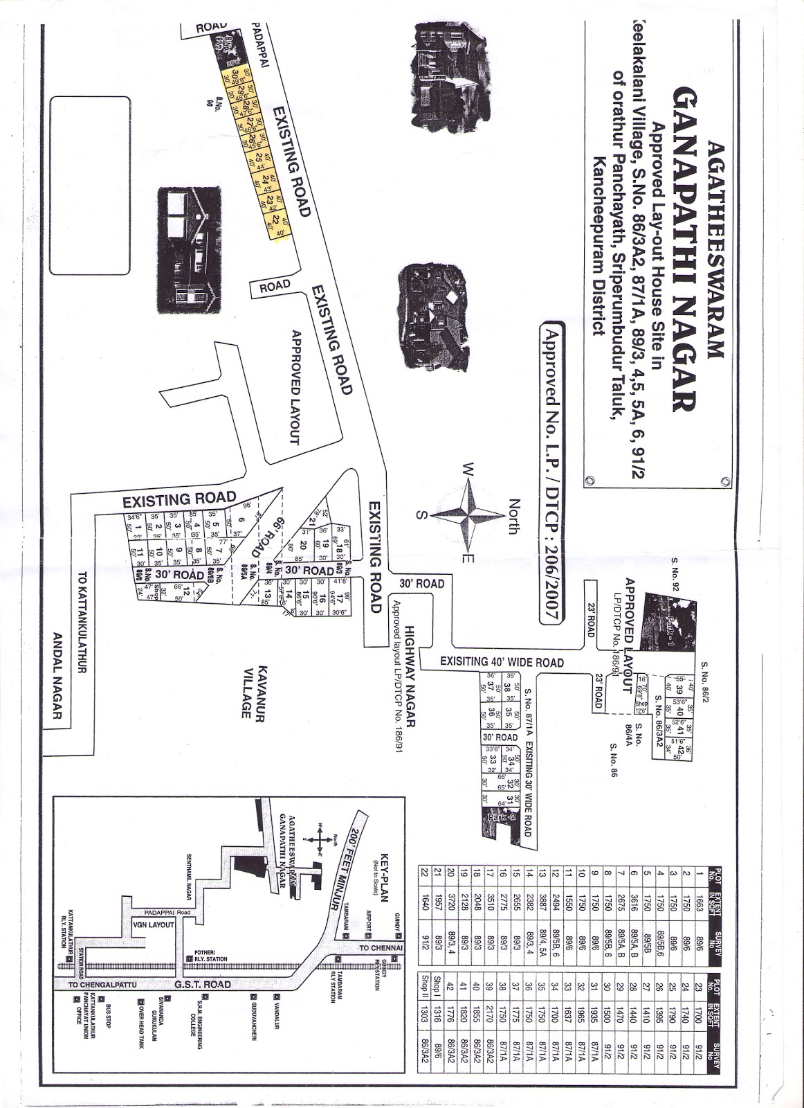 Chennai Real Estate - Amazze Homes: DTCP Plots in Keelakalani, Potheri ...