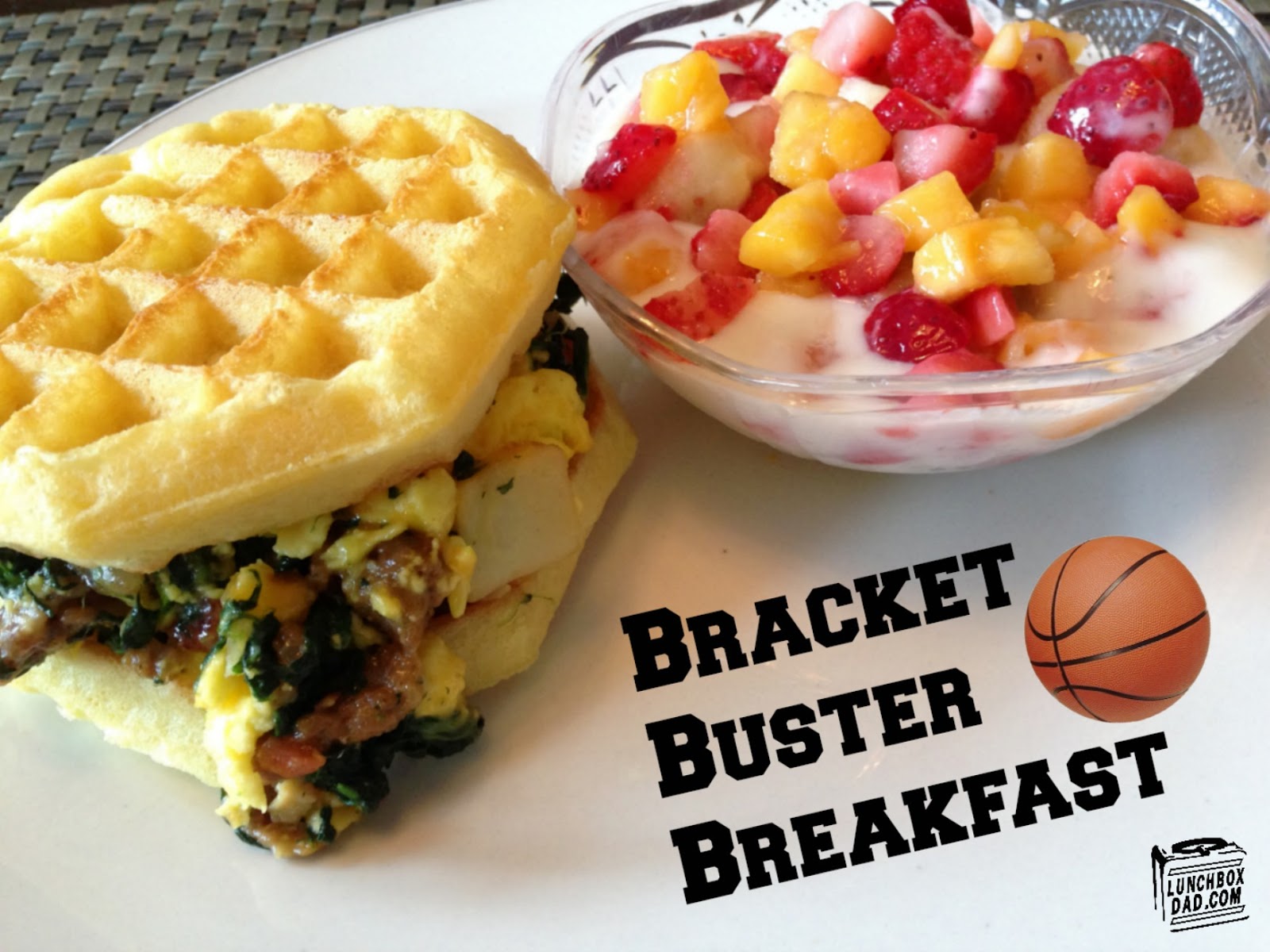 Lunchbox Dad: Bracket Buster Breakfast Sliders #FrozenChefMadness