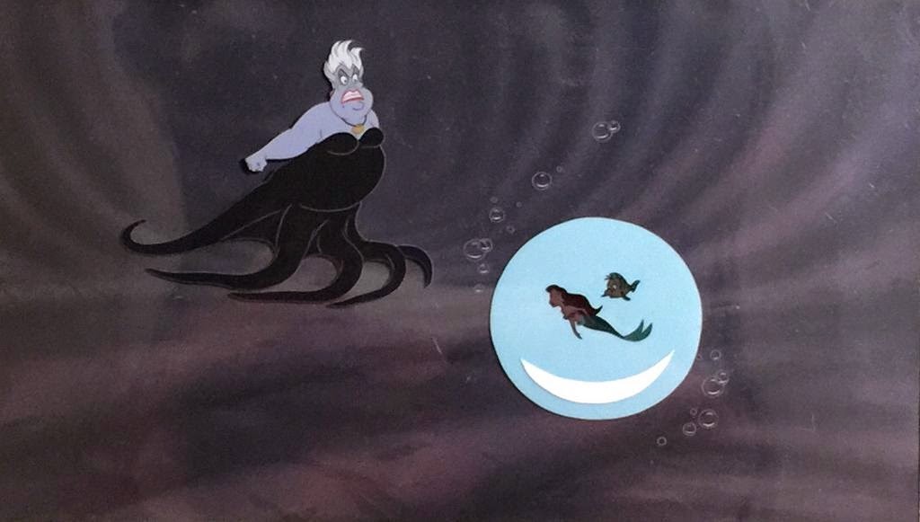 Animation Collection: Original Production Five Cel Key Set-Up of Ursula ...