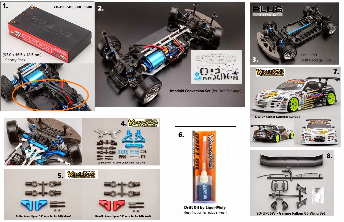 Team Yokomo Malaysia Blog: Yokomo products available