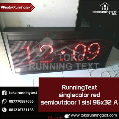 Jenis – Jenis Running Text - Runningtext Murah