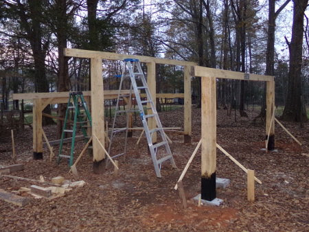 5 Acres & A Dream: Buck Barn Progress