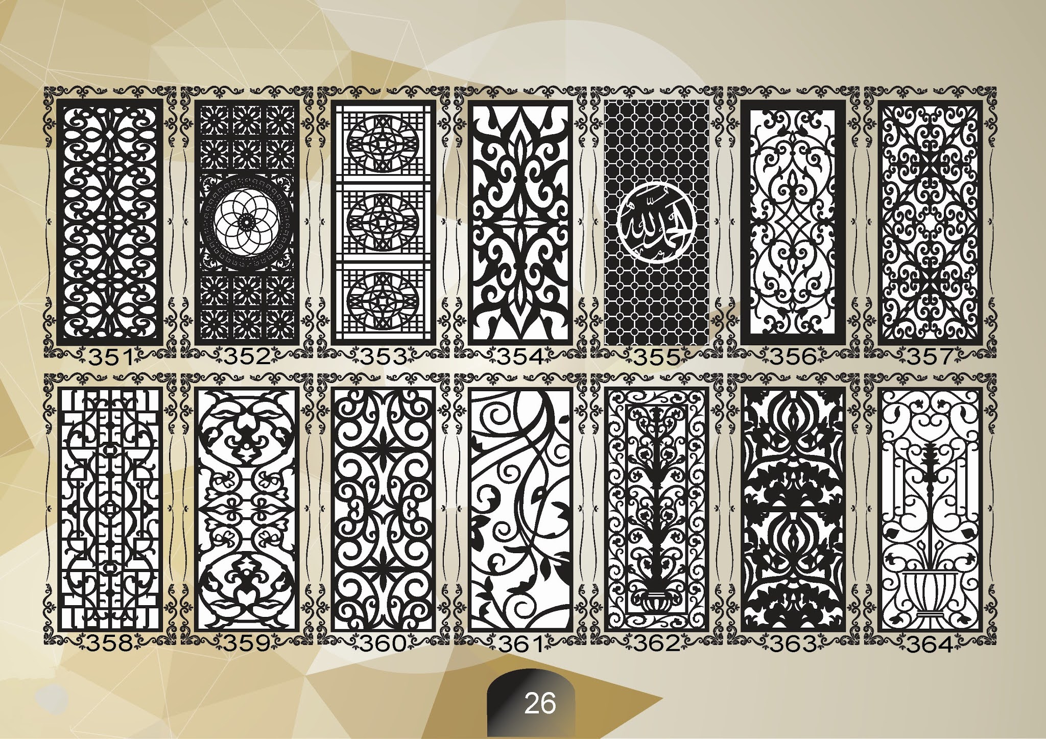 DOWNLOAD DXF FILE & KATALOG MOTIF CUTTING CNC LASER ROUTER 2021 ...