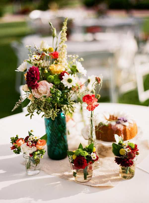 Posh Veils: French Themed Centerpiece Decor