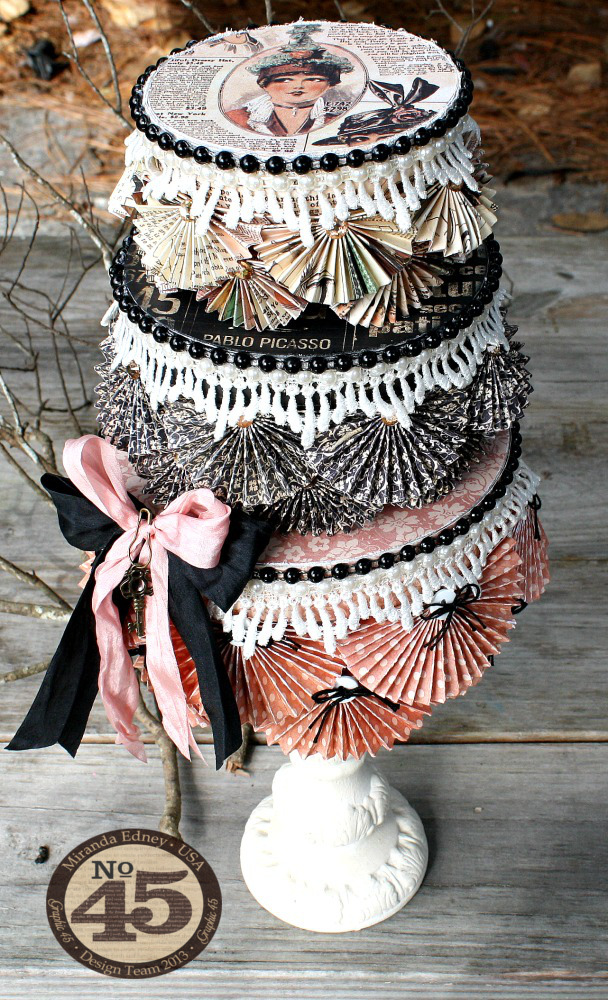 Msliberty Creations: Graphic 45 Stacked Cake Boxes