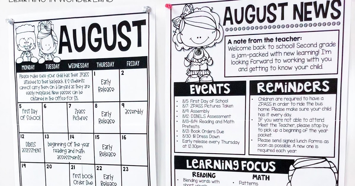 Printing Poster Sized Newsletters and Calendars at Home! | Learning In ...