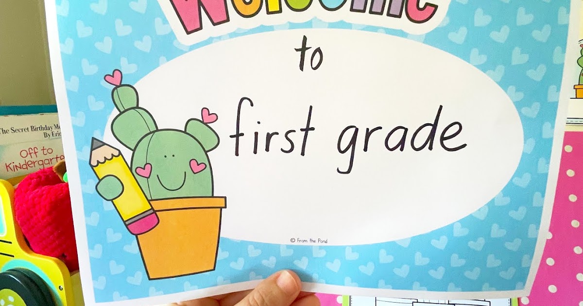 Cactus Classroom Welcome Posters | From the Pond