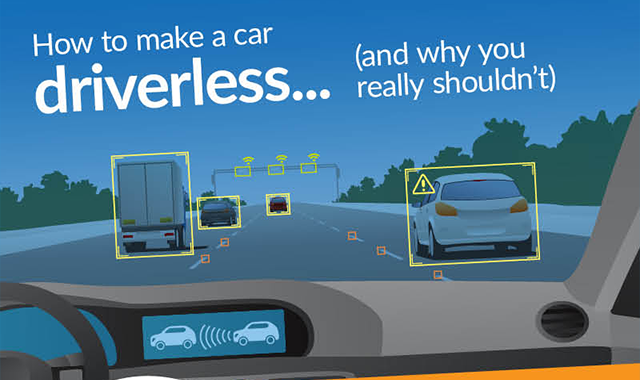 Build a Driverless Car in Five Steps #infographic - Visualistan