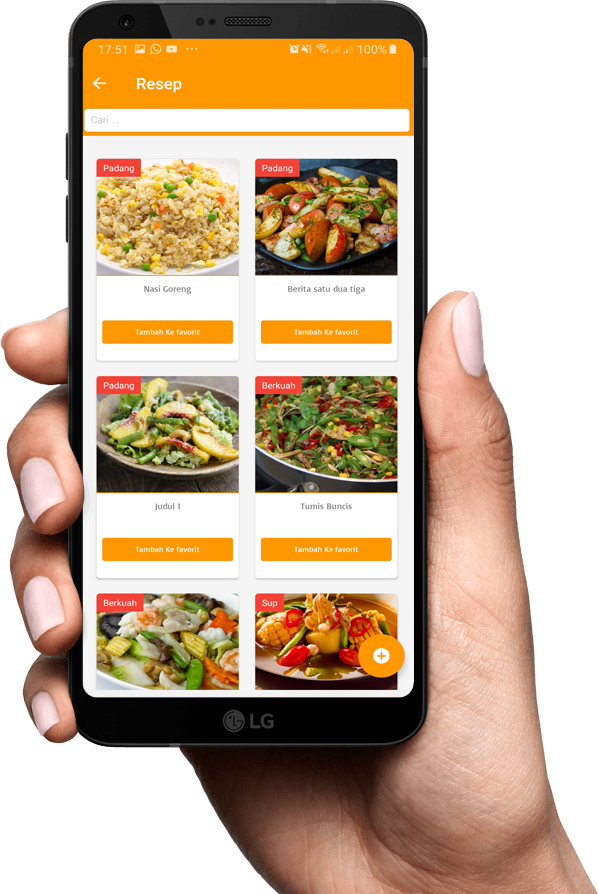 PENGEMBANGAN APLIKASI RESEP MAKANAN INDONESIA BERBASIS ANDROID