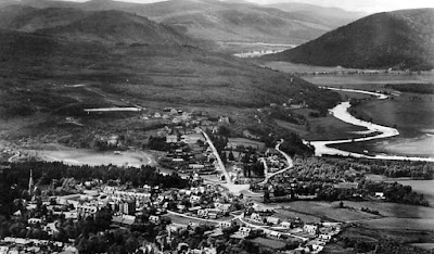 Tour Scotland: Old Aerial Photograph Braemar Scotland