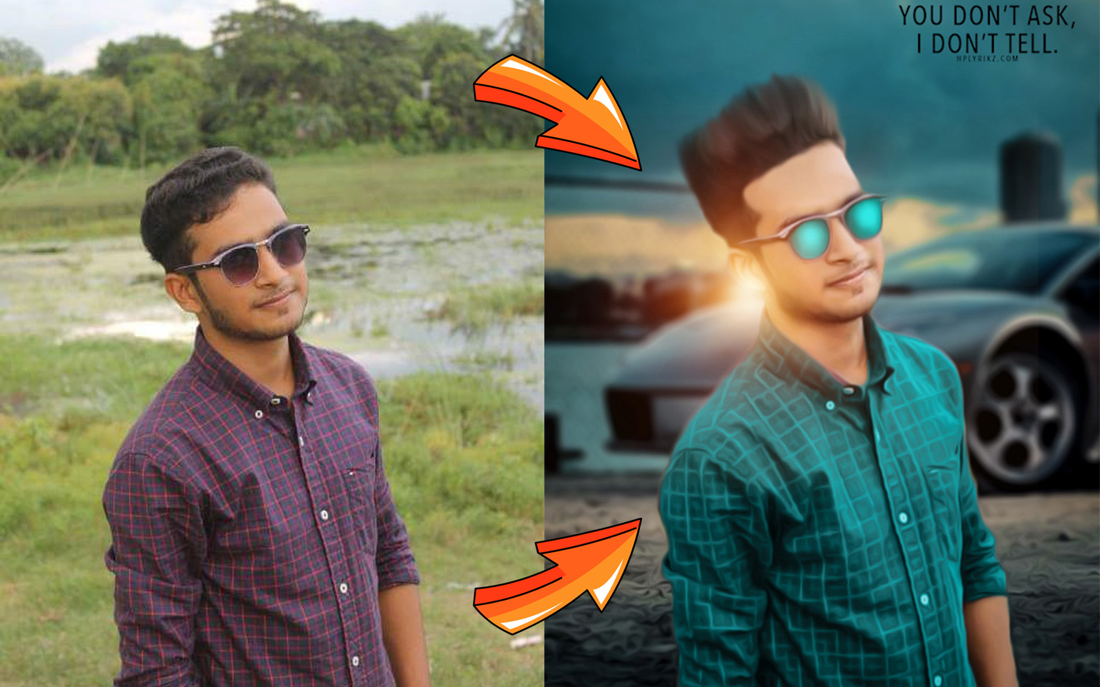 Photoshop Manipulation Tutorial For Beginner Make Your First Manipulation Photo Rehmani