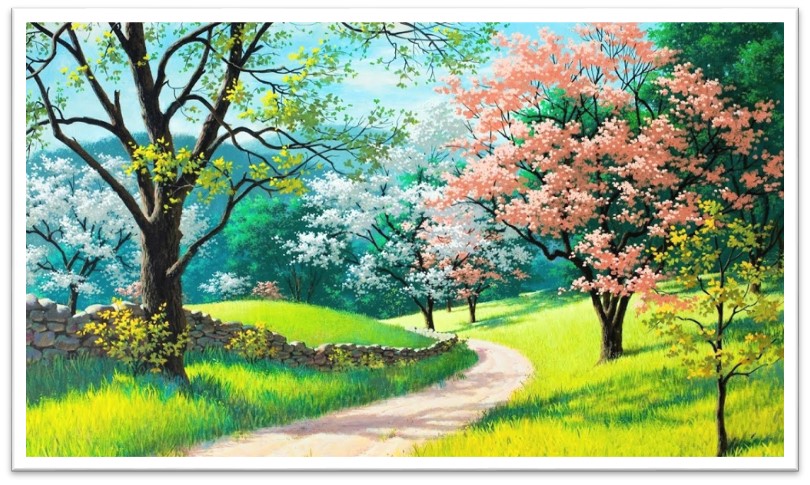 Пролетен пејзаж