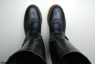 the kintaro and the koi: Red Wing 2268 engineer boots evo