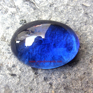 Natural Blue Obsidian JP173 -Jual Batu Permata Hobi Permata