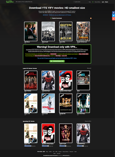 YTS: The Official Home of YIFY/YTS Movies Torrent Download - Movie Movies