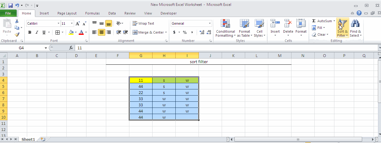 Excel Cara Sort dan Filter data Cepat ( Sortil dan filter sesuai ... Excel Cara Sort dan Filter data Cepat ( Sortil dan filter sesuai ...