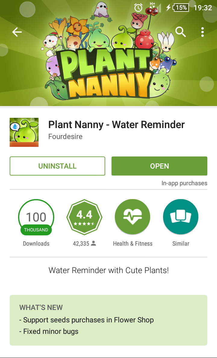 All About Life: Plant Nanny - Water Reminder with Cute Plants!