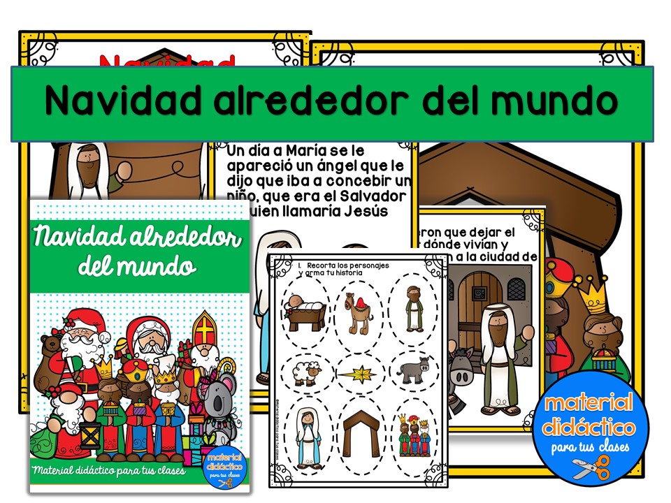 La Navidad alrededor del Mundo - Material Didactico para tus clases