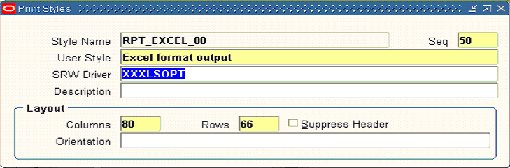 Oracle reports output in excel | Oracle Apps