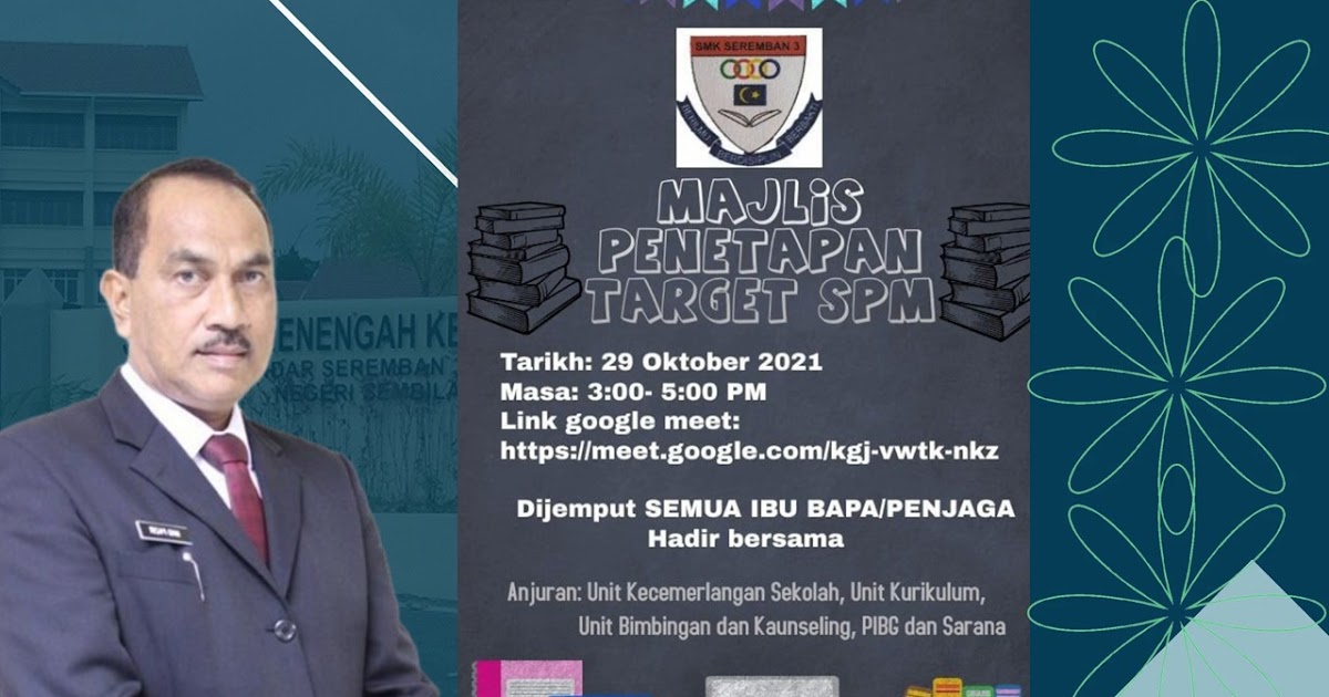 SMK SEREMBAN 3: Majlis Penetapan Target SPM