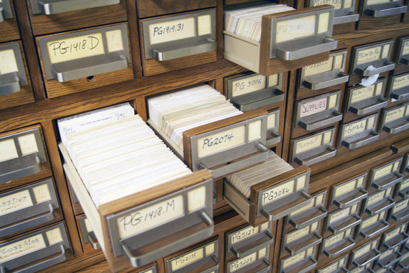 Library of Congress Card Catalog - ARCHIVOSAGIL