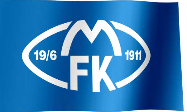 Molde FK Fan Flag (GIF) - All Waving Flags