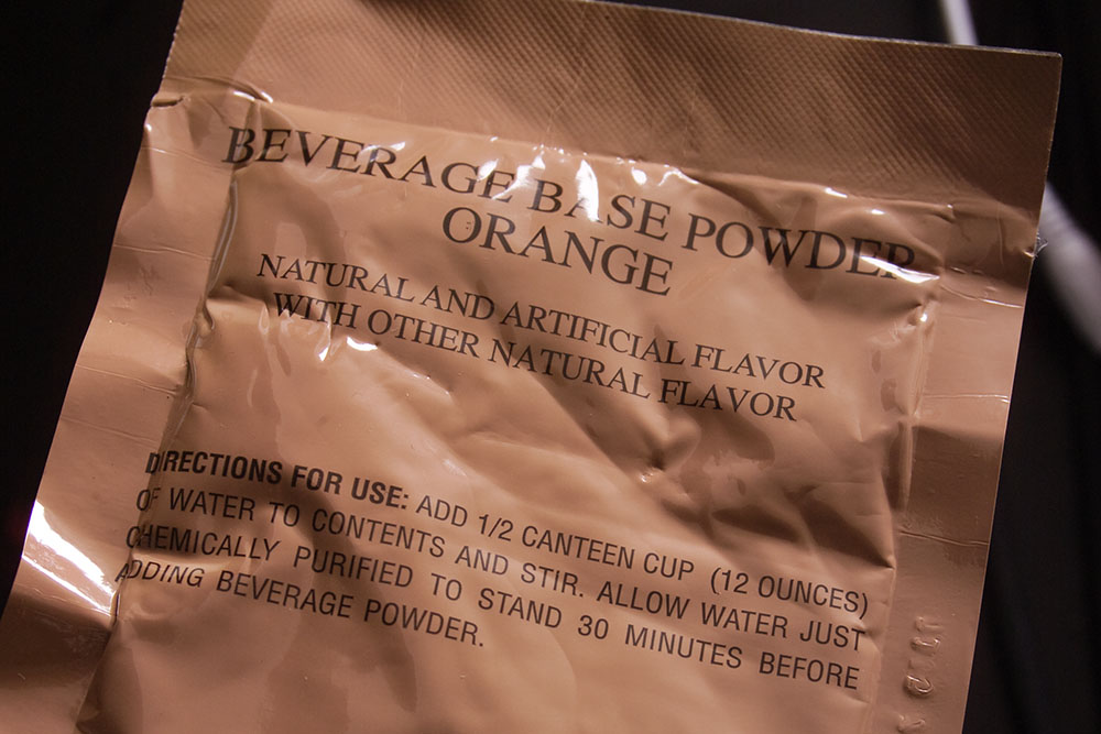 Women and Dreams: MRE Menu 21: Tuna