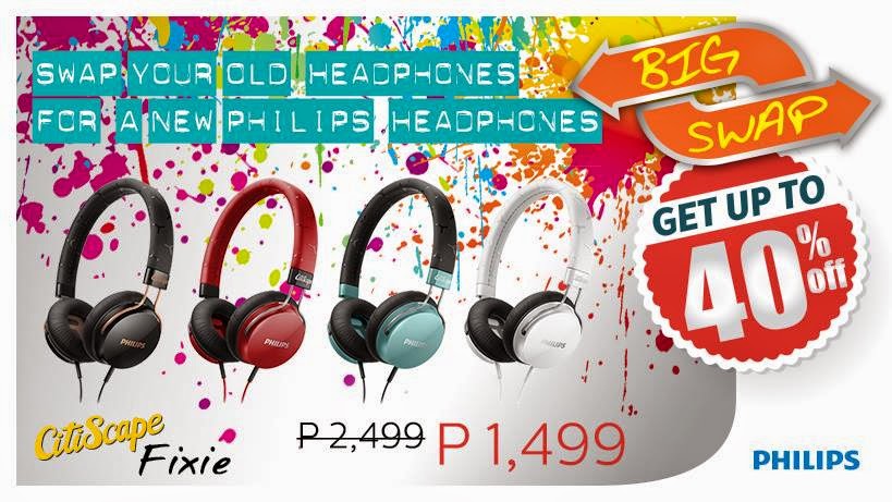 Manila Shopper: Philips Headphones Big Swap Promo: June 5-7 2014