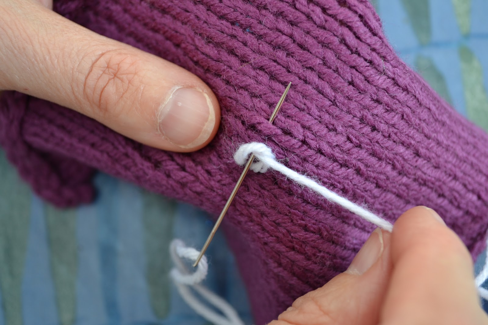 Ginx Craft : How to Sew Chain Stitch
