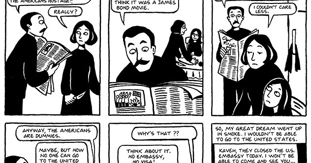 Read Persepolis 1, Section 10: The Trip, Page 70