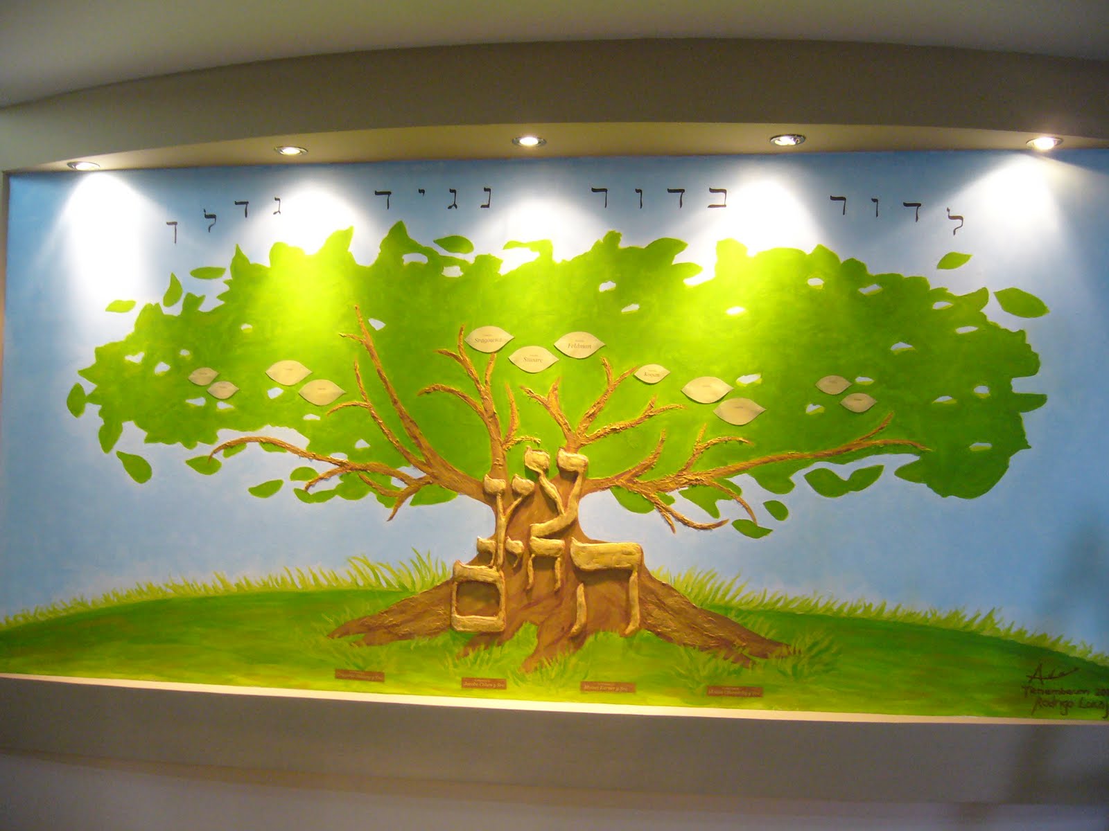 Adro Tenembaum: Mural "Arbol de la Vida" / "Tree of Life"