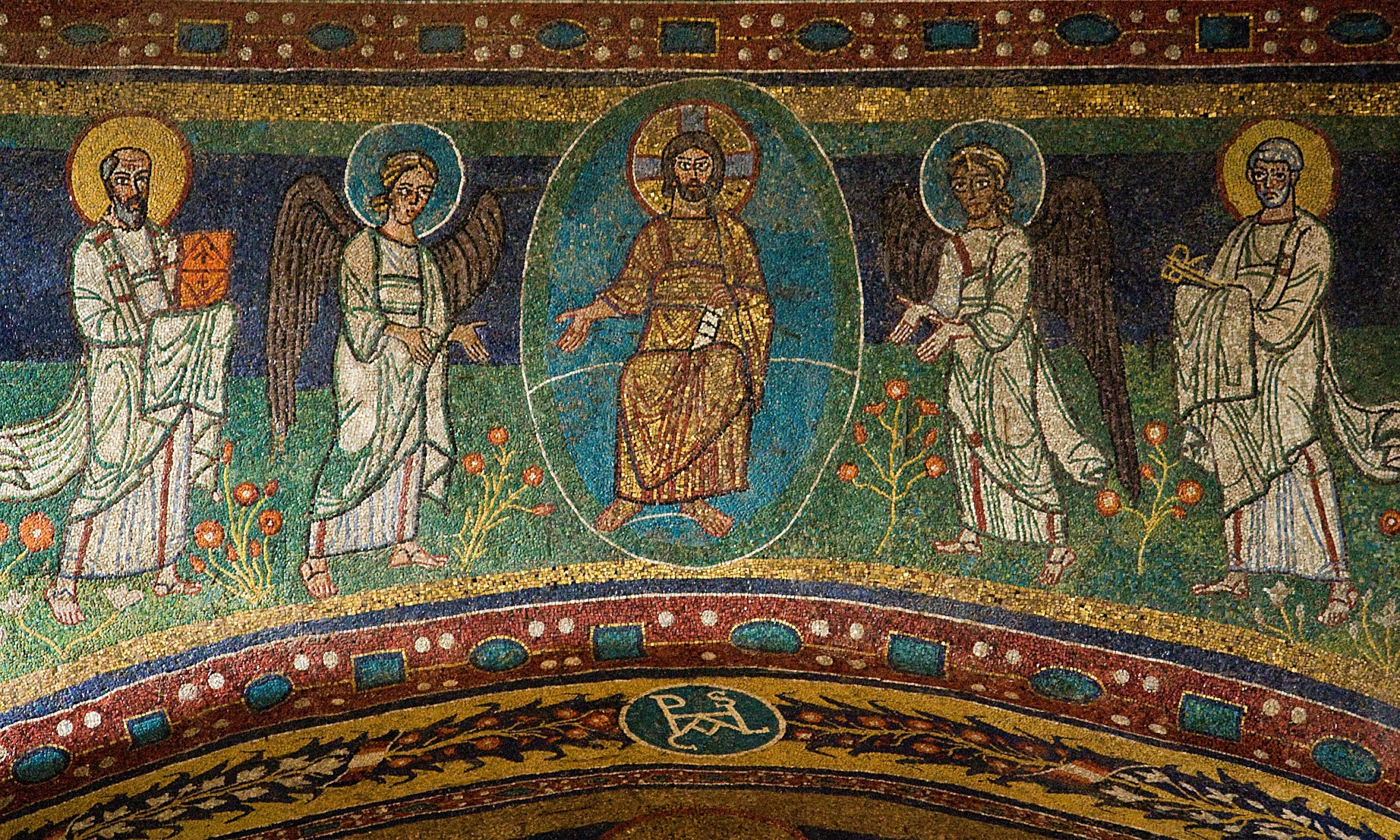 New Liturgical Movement: The Roman Mosaics of Pope St Paschal I
