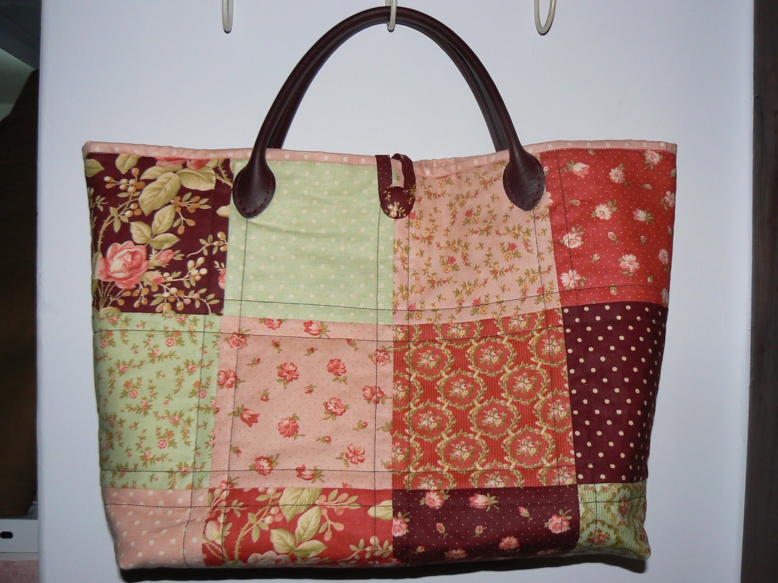 ๑۞๑(¯`TUTORIAL DAL WEB´¯)๑۞๑: Borsa patchwork