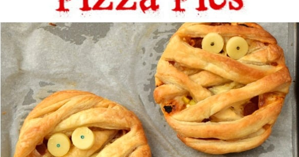 Mummy Puff Pastry Pizza Pies - Food Mami 1