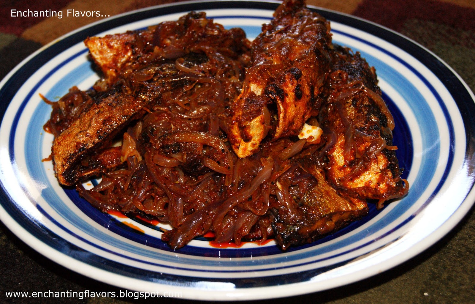 Enchanting Flavors: Fish Fry with Onions