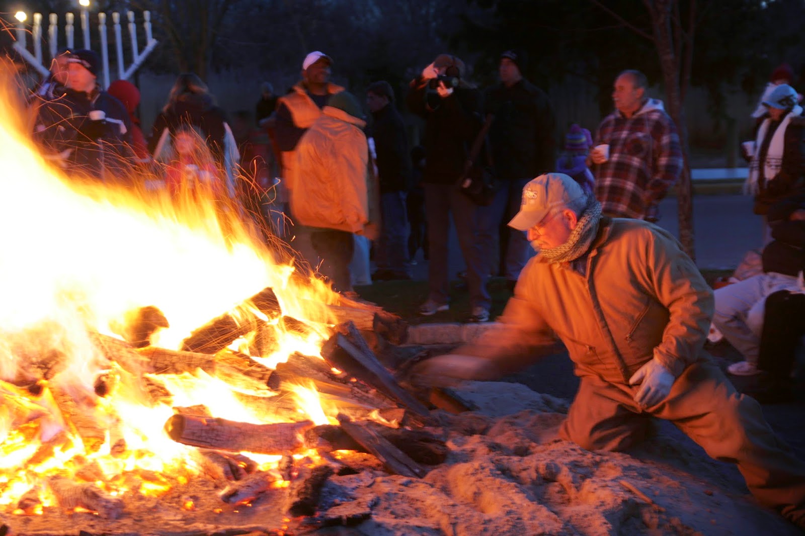 LRRP's World: RIVERHEAD'S ANNUAL CHRISTMAS BONFIRE