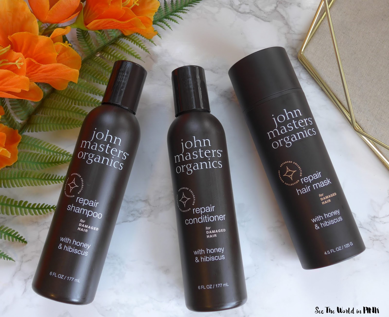 John Masters Organics Repair Line with Honey & Hibiscus | See the World ...