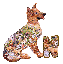 Alfabeto realista de muchos perritos. - Oh my Alfabetos!