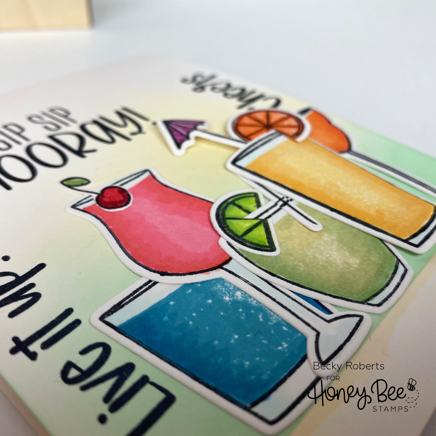 Inking Idaho: Honey Bee Stamps Hello Summer Sneak Peek Day 1