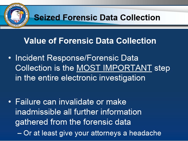 Digital Forensics Examiner: DIGITAL FORENSICS:Data Collection