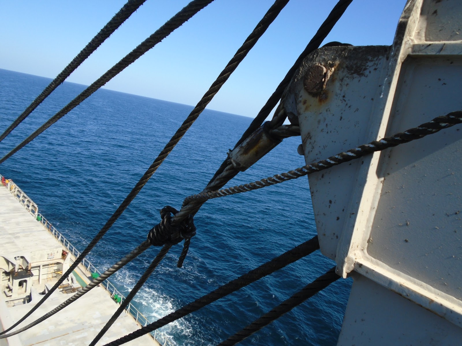 KAUSHIK: CRANE WIRE ROPE RENEWAL PROCEDURE ON SHIP ( Hoisting wire)