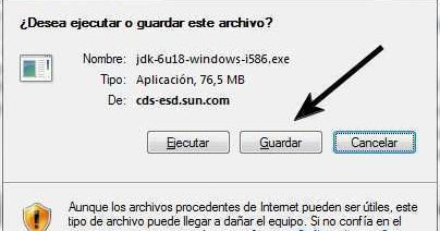 Instalación de java en windows