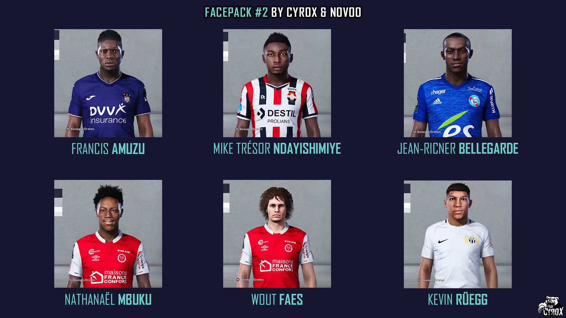 PES 2021 Facepack 2 By CYrox NoVoO SoccerFandom Free PES pes-2021-facepack-2-by-cyrox-novoo-soccerfandom-free-pes
