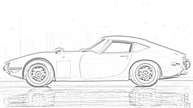 Coloring Pages: Classic Cars Coloring Pages Free and Downloadable