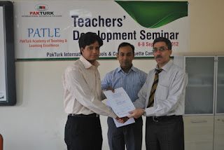 OTA Certificates Distribution in Quetta ~ PAKTURK ENGLISH DEPARTMENT