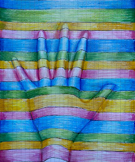 The Lost Sock : Op Art Hand