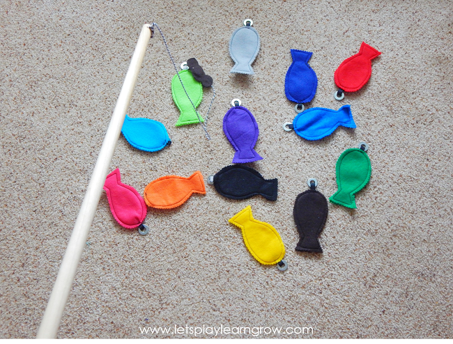 Color Themed Toddler Activities | Lets Play.Learn.Grow