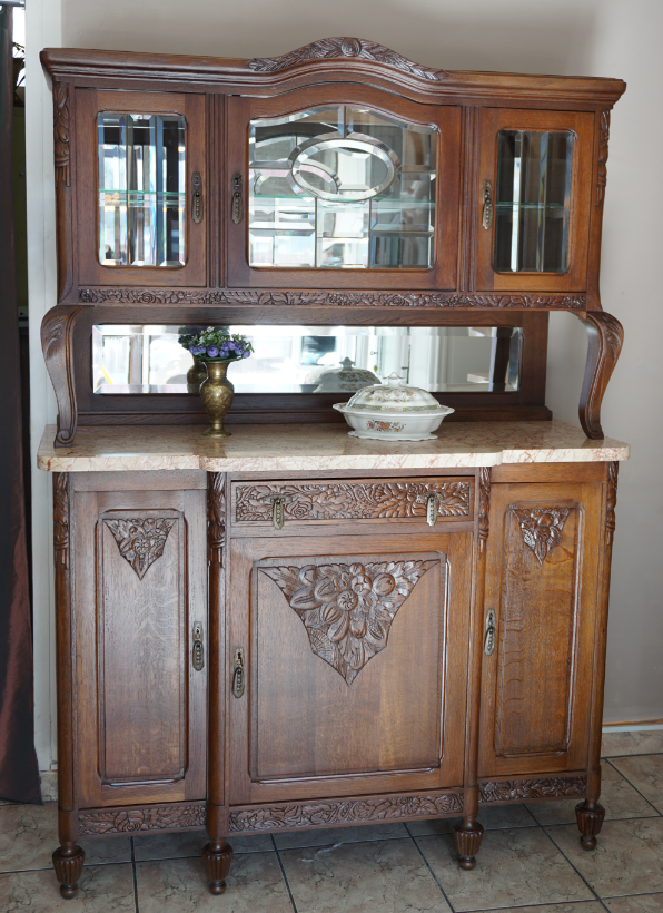 Modern Antyki: [5643] Kredens secesyjny