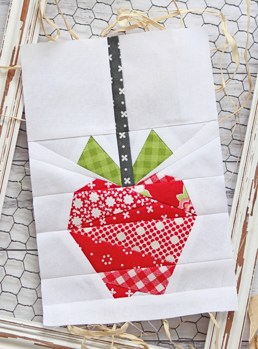 {Free Block Pattern} - Candy Apple - Threadbare Creations