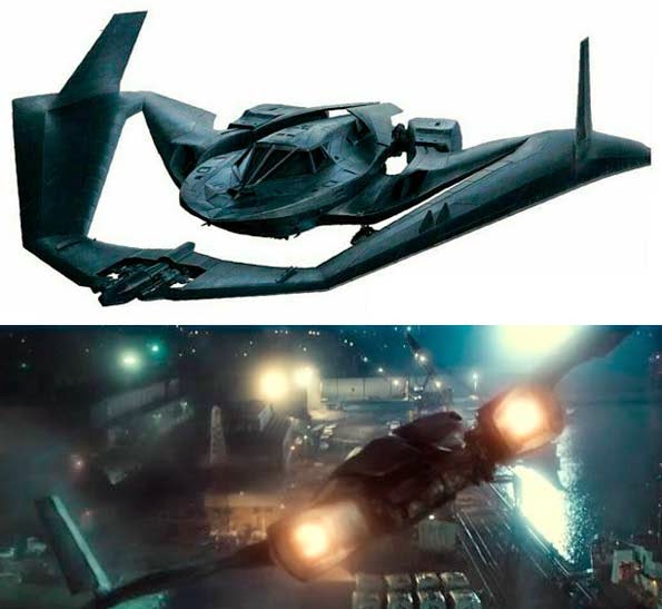 El Batwing de Batman v Superman en detalle ~ Nación de Superhéroes